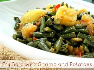 Fry Bora with Shrimp and Potatoes - Alica's Pepperpot