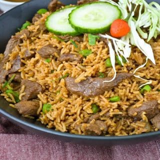 Lamb Fried Rice - Alica's Pepperpot