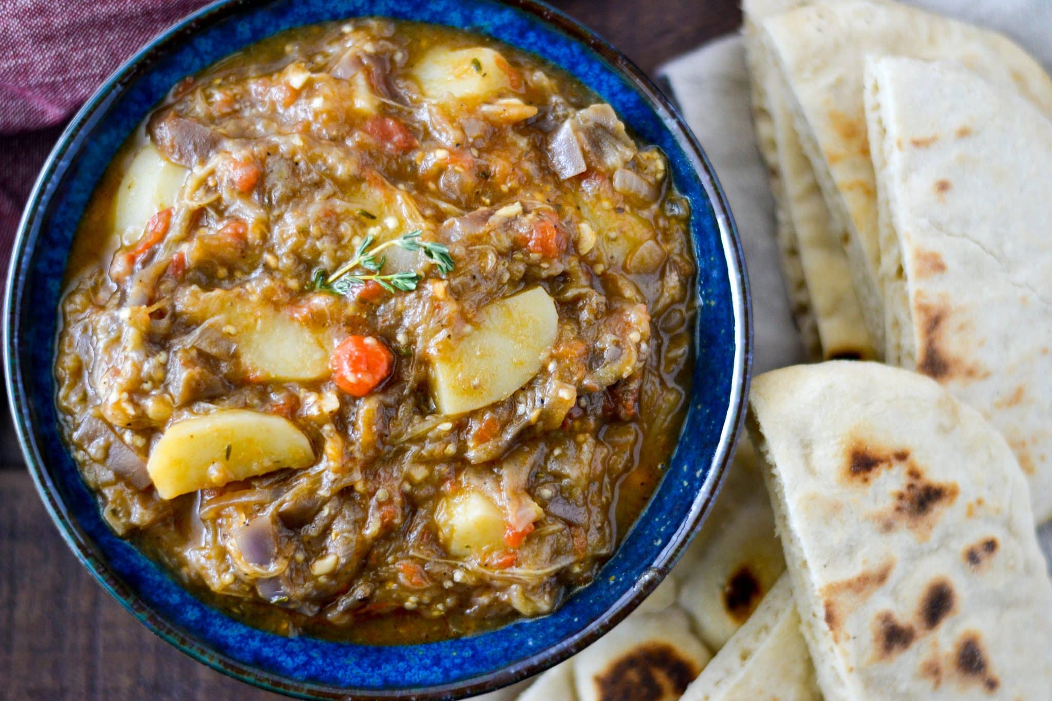 Fry Baigan (Sauteed Eggplant) - Alica's Pepperpot