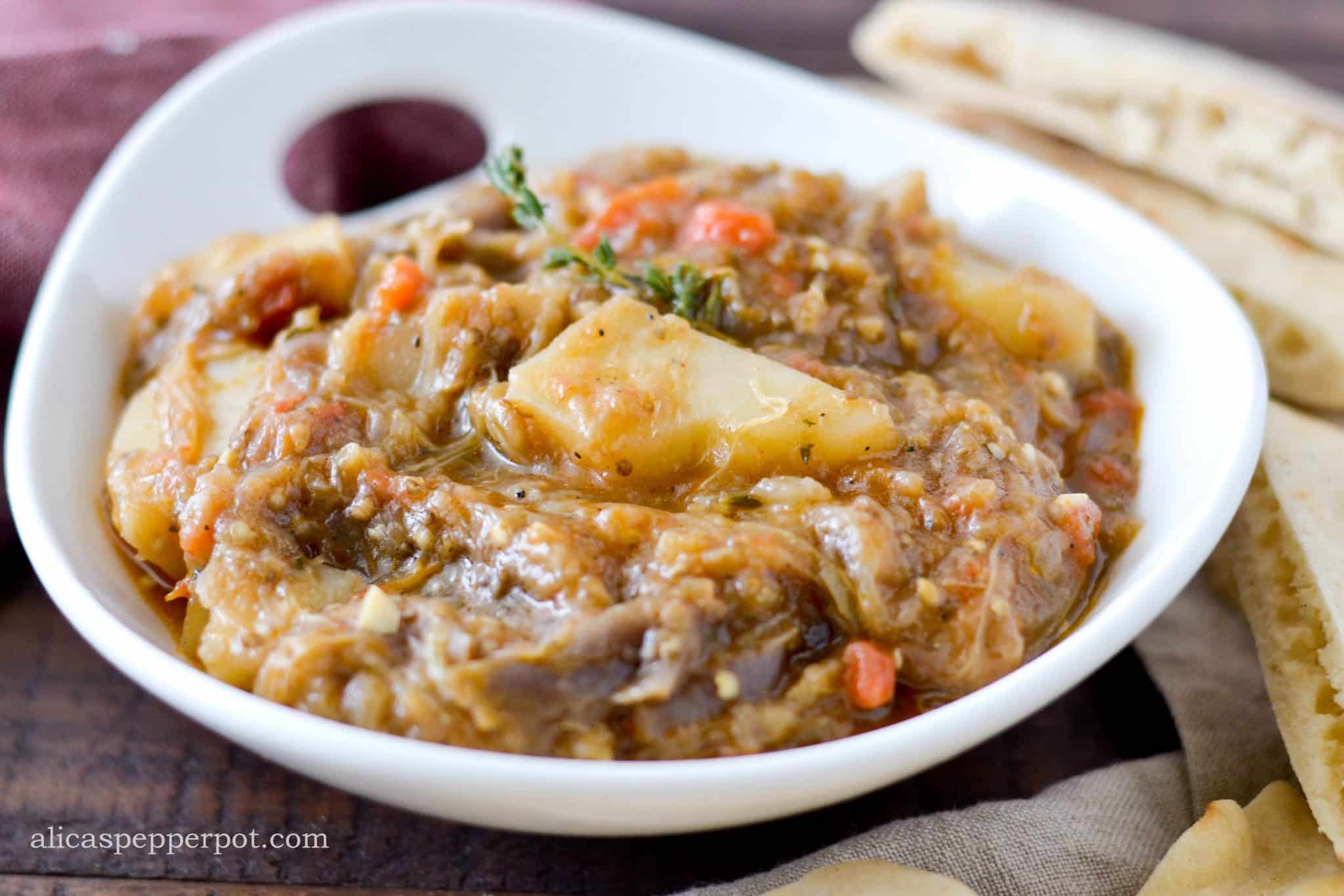 Fry Baigan (Sauteed Eggplant) - Alica's Pepperpot