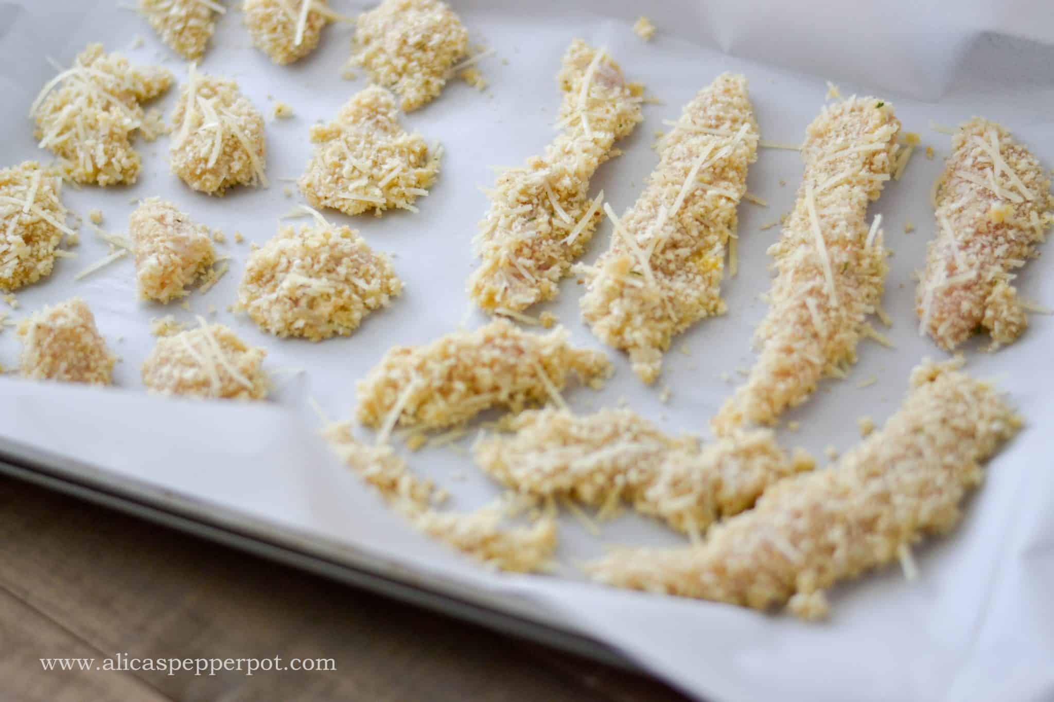 Tiny Pots: Baked Chicken Nuggets - Alica's Pepperpot