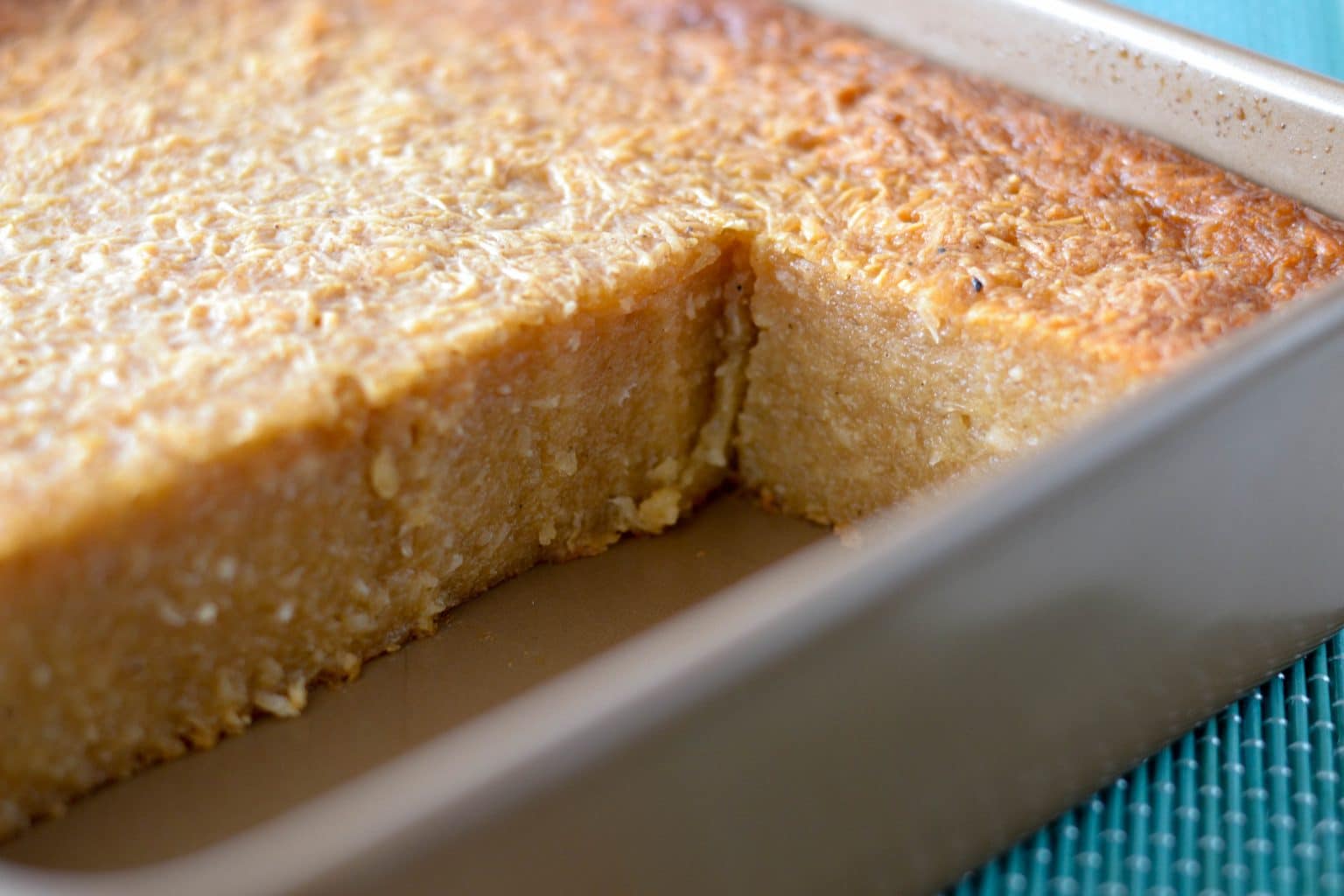 Cassava Pone (Yuca Cake) - Alica's Pepperpot