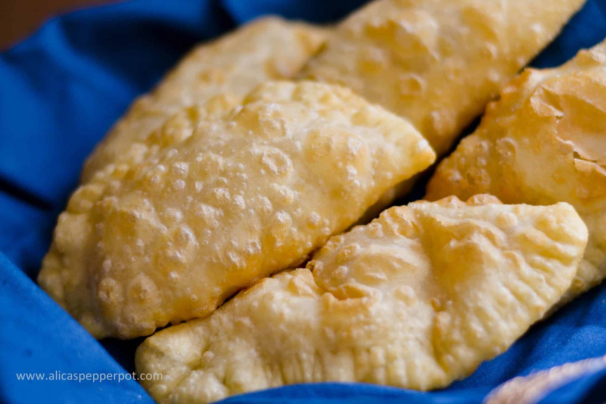 Goja (Gojiya) - Spiced Coconut Turnovers - Alica's Pepperpot