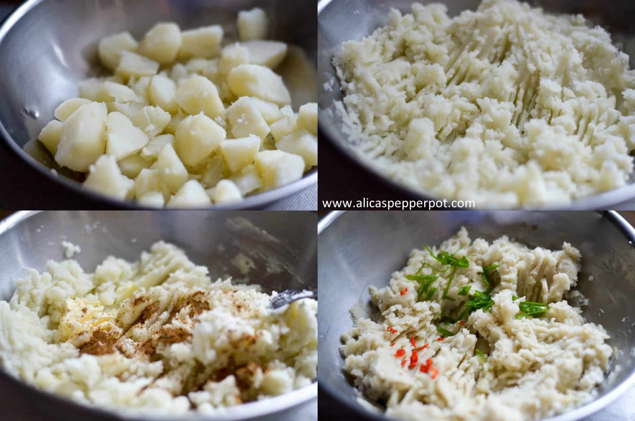 Aloo Roti (Potato Stuffed Flatbread) - Alica's Pepperpot