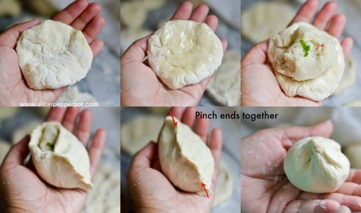 Aloo Roti (Potato Stuffed Flatbread) - Alica's Pepperpot