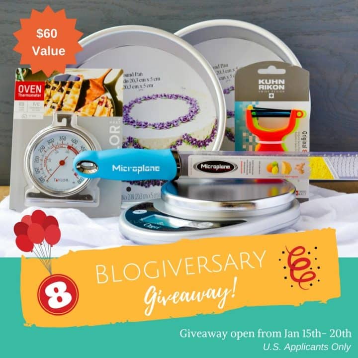 Celebrating My 8th Blogiversary with a Giveaway! - Alica's Pepperpot