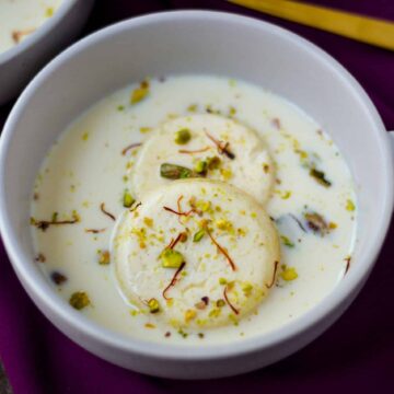 Easy Rasmalai Recipe - Alica's Pepperpot