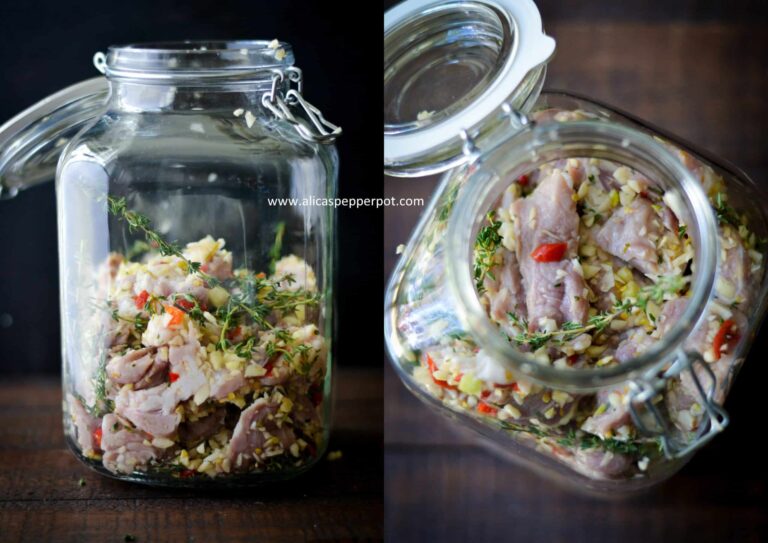 Guyanese Garlic Pork » Alica's Pepperpot