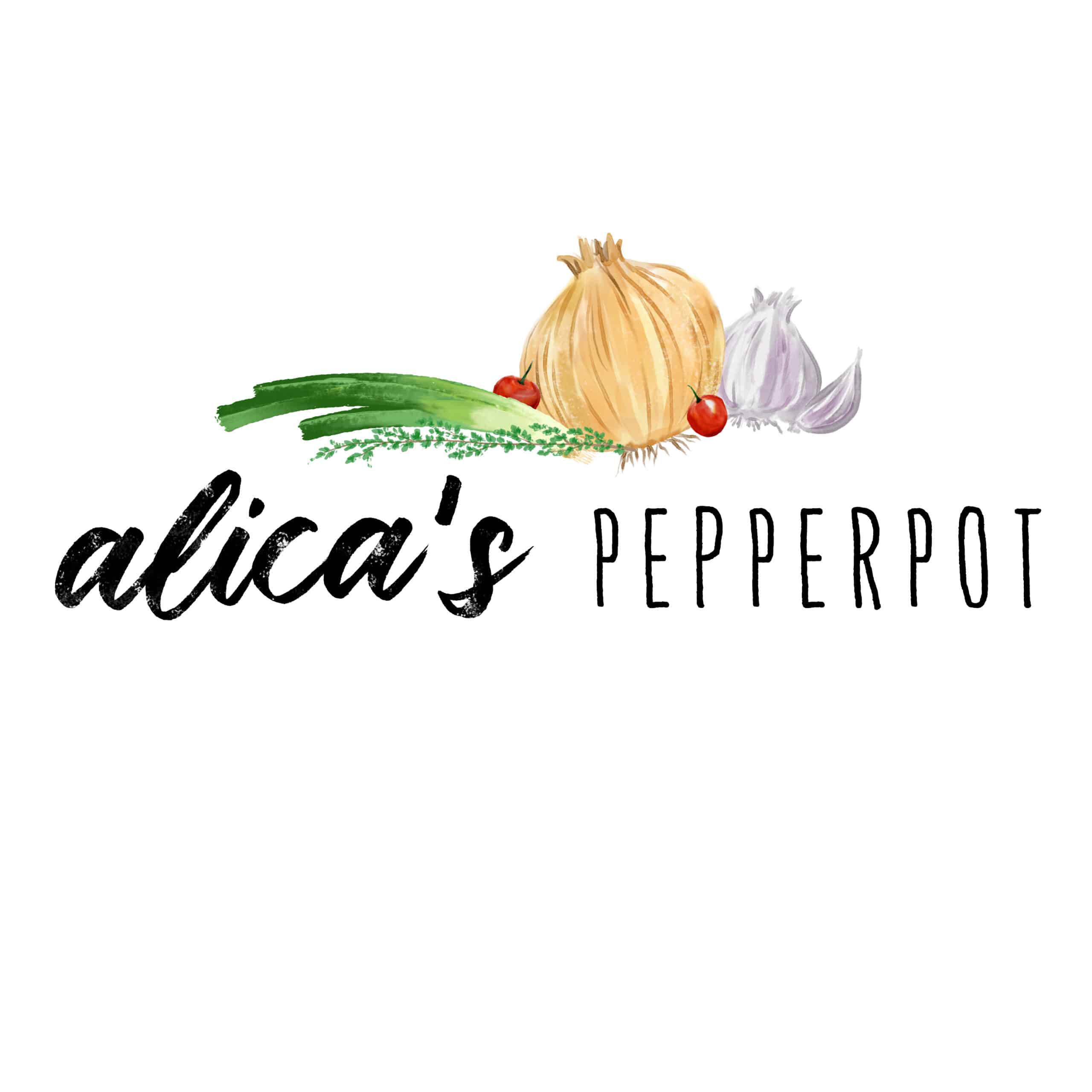 reworked logo for mobile » Alica's Pepperpot