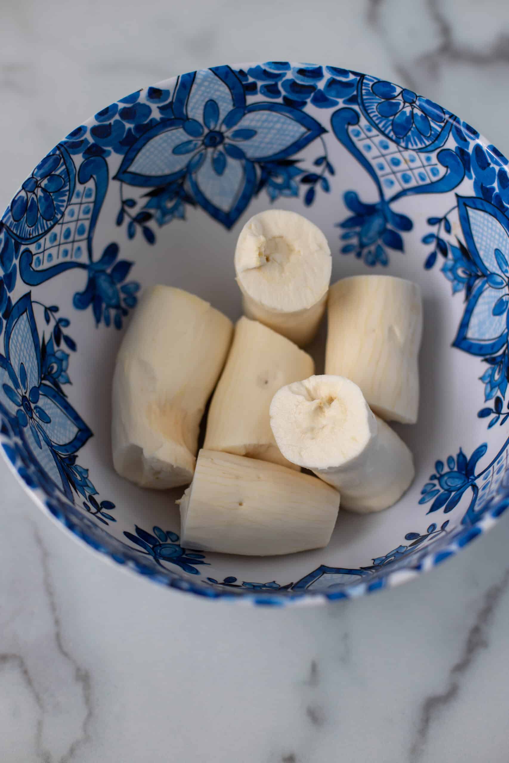 cassava salad_peeled cassava » Alica's Pepperpot