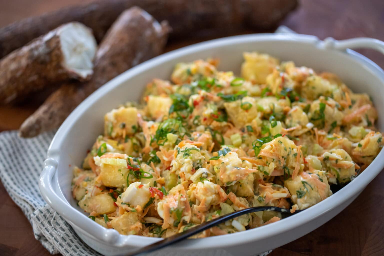 Cassava salad » Alica's Pepperpot