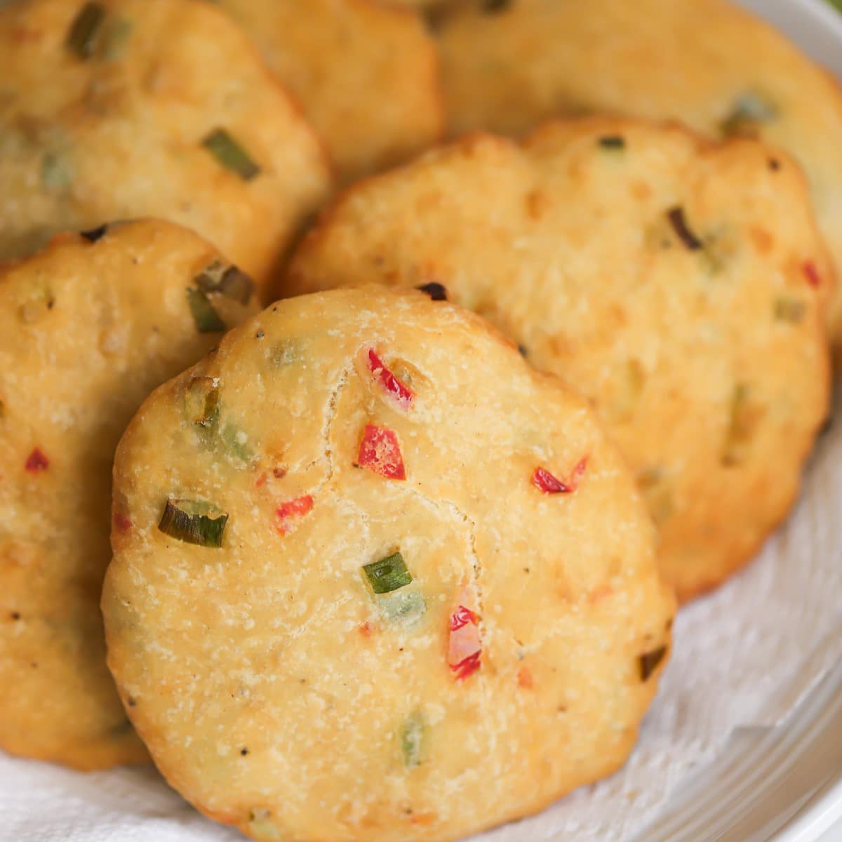 Scallion Fry Bake » Alica's Pepperpot