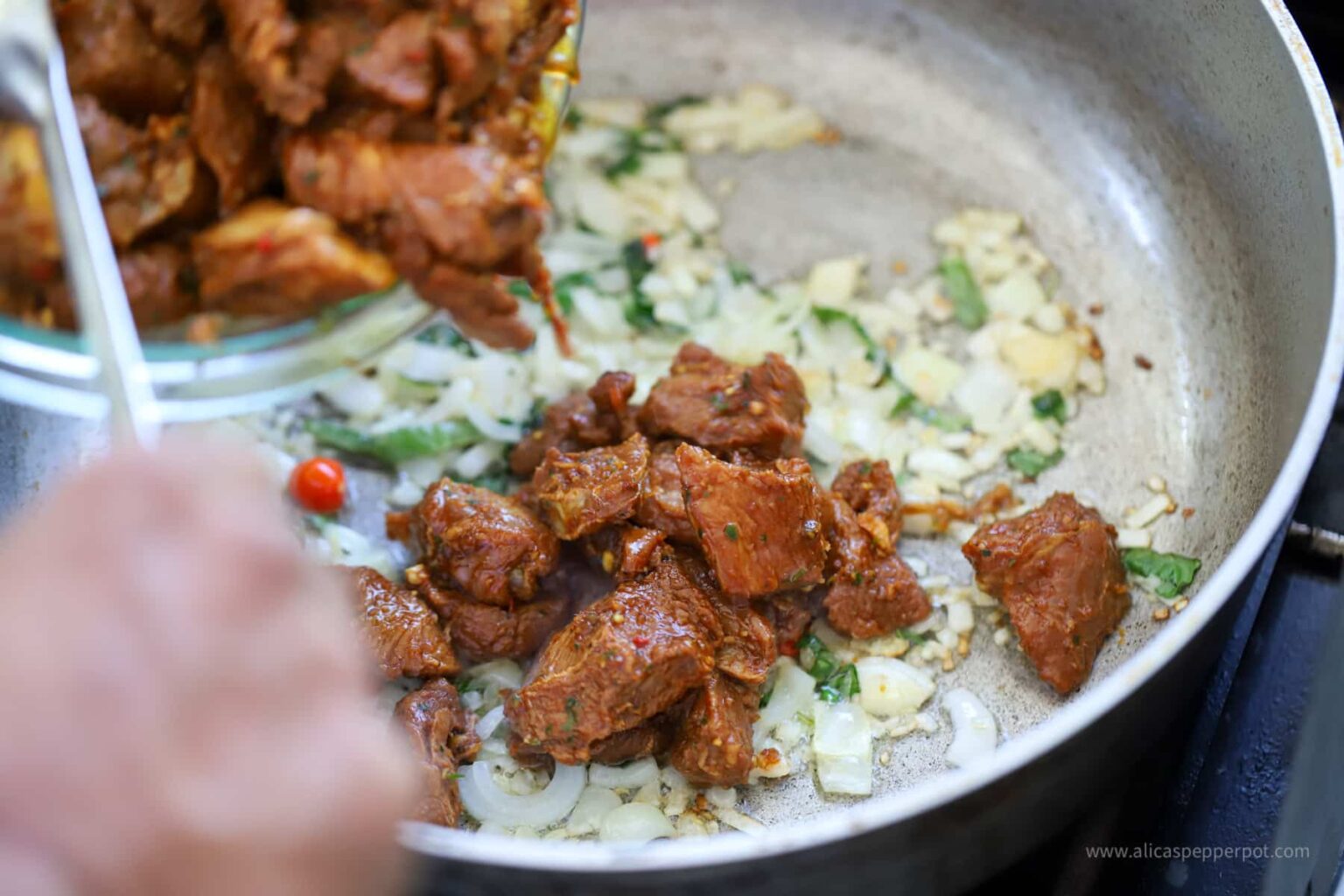 Guyanese Casareep Lamb » Alica's Pepperpot