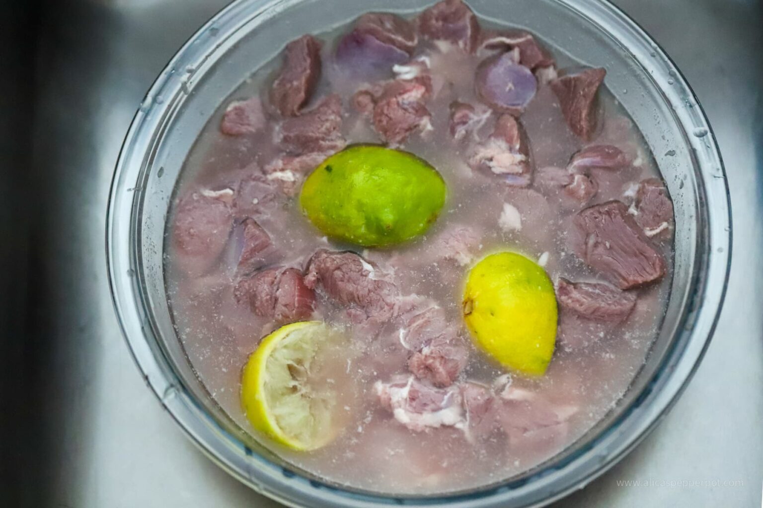 Guyanese Casareep Lamb » Alica's Pepperpot
