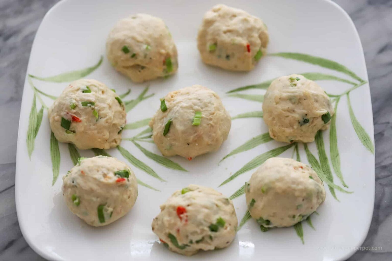 Scallion Fry Bake » Alica's Pepperpot