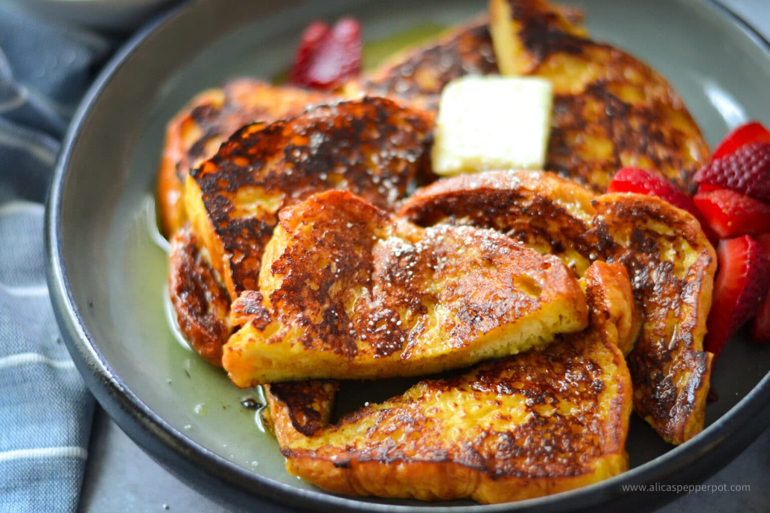 French Toast Recipe » Alica's Pepperpot
